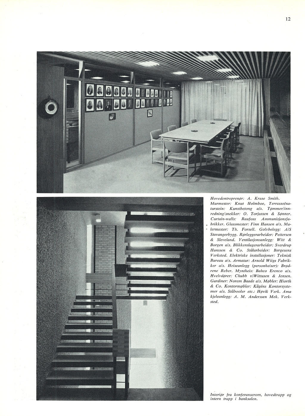 Norges bank, Stavanger - OLD - Arkitektur N