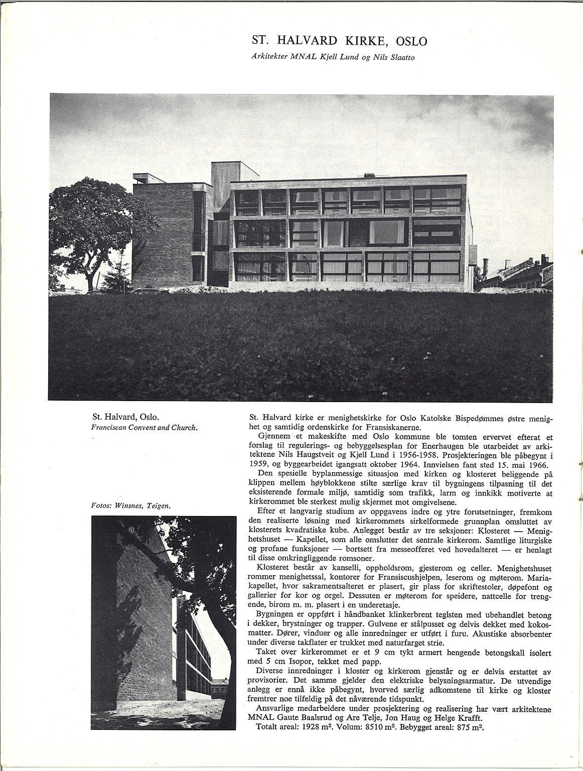 St. Hallvard kirke - OLD - Arkitektur N